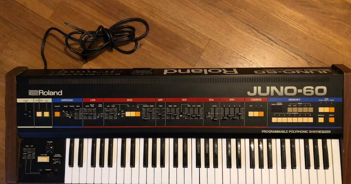 MATRIXSYNTH: Roland Juno-60 Keyboard Synthesizer