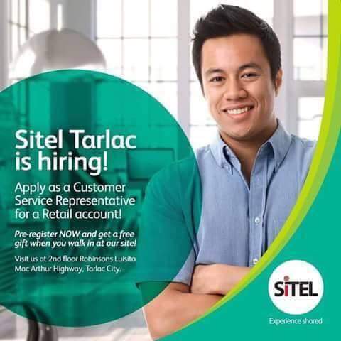 SITEL TARLAC IS HIRING! ~ JobBoard - Professional Workplace Online Agency