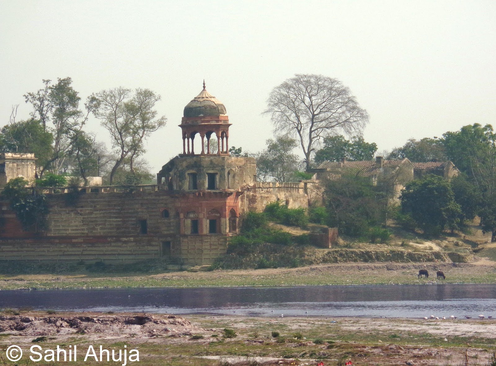 Pixelated Memories: Mehtab Bagh, Agra, Uttar Pradesh