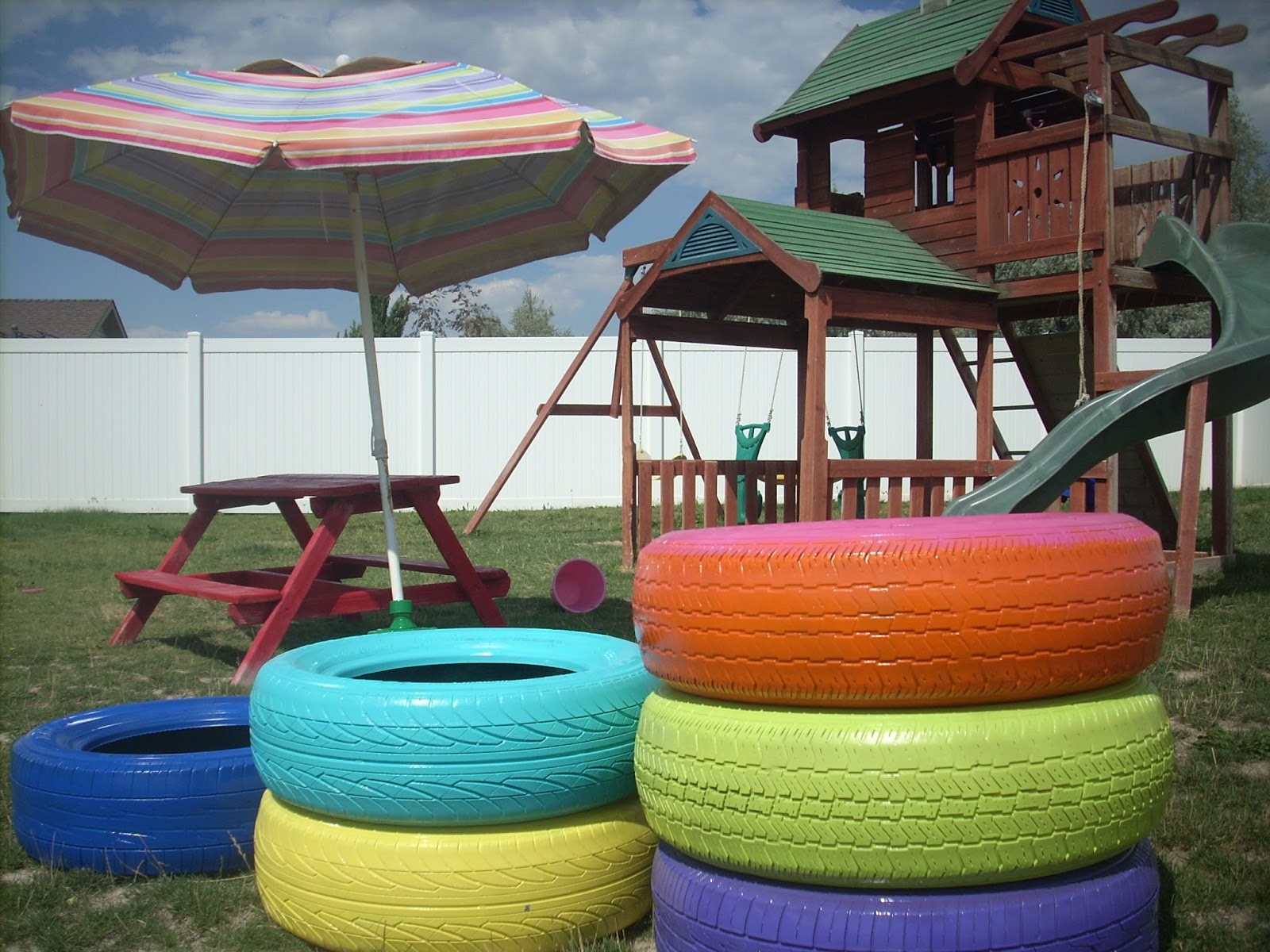 The Liberated Child: Rainbow Tires
