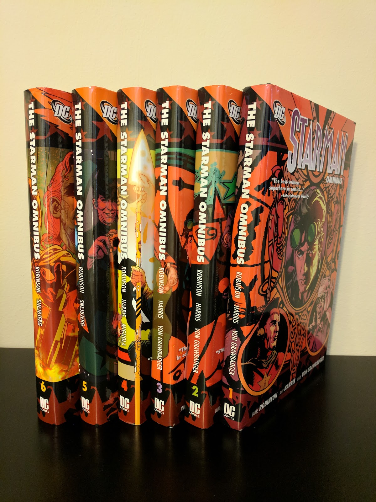 Collected Comic Review - Starman Omnibus HC Vol. 1-6