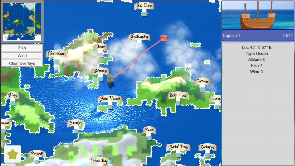 The Making of a Ham: Dev Blog- Sea Trading Game- Adding map labels ...
