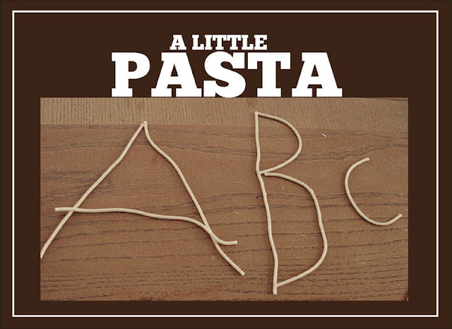 Quick Kid Idea: Pasta ABC - Kiki & Company