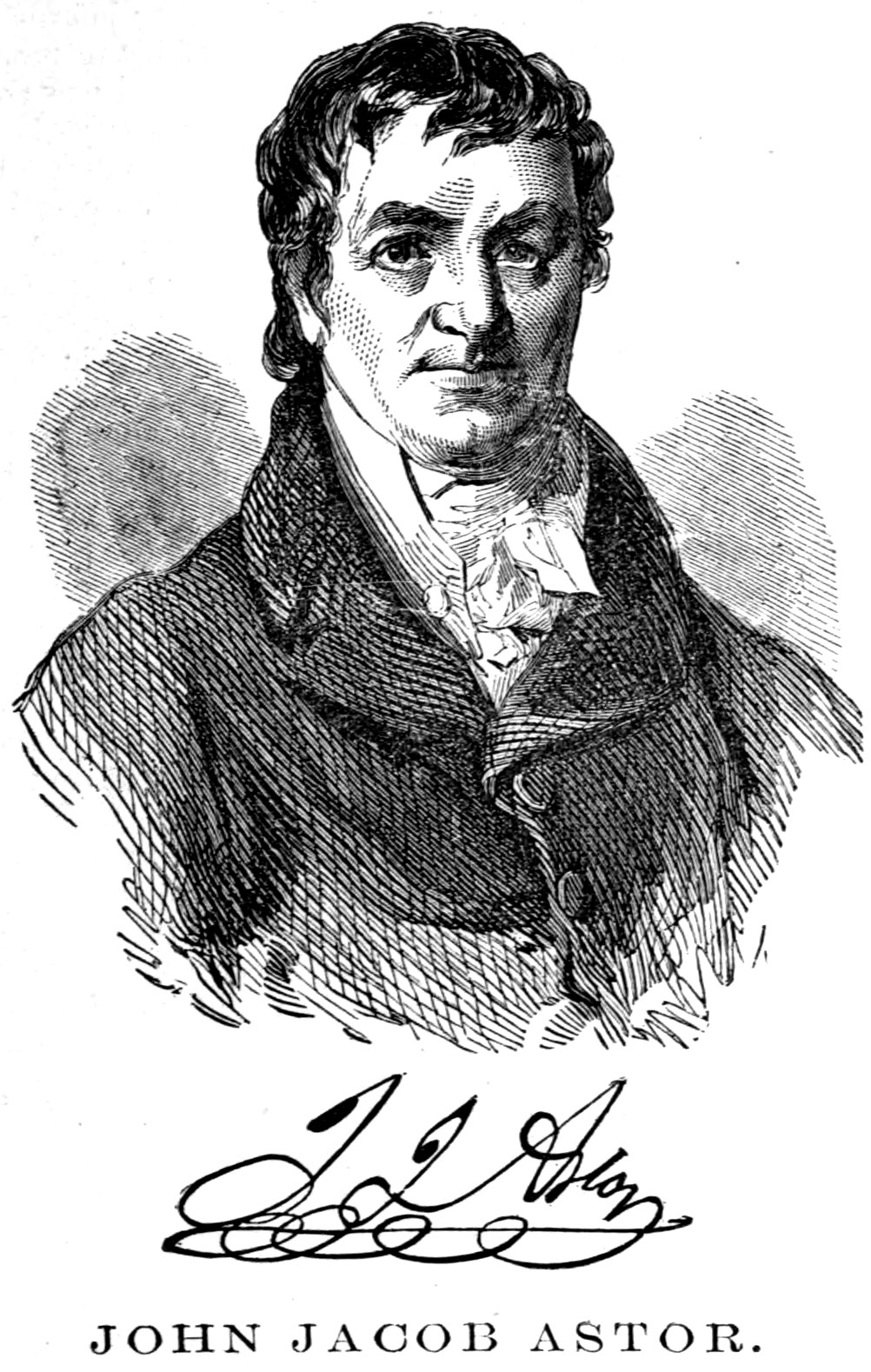 The Portrait Gallery: John Jacob Astor