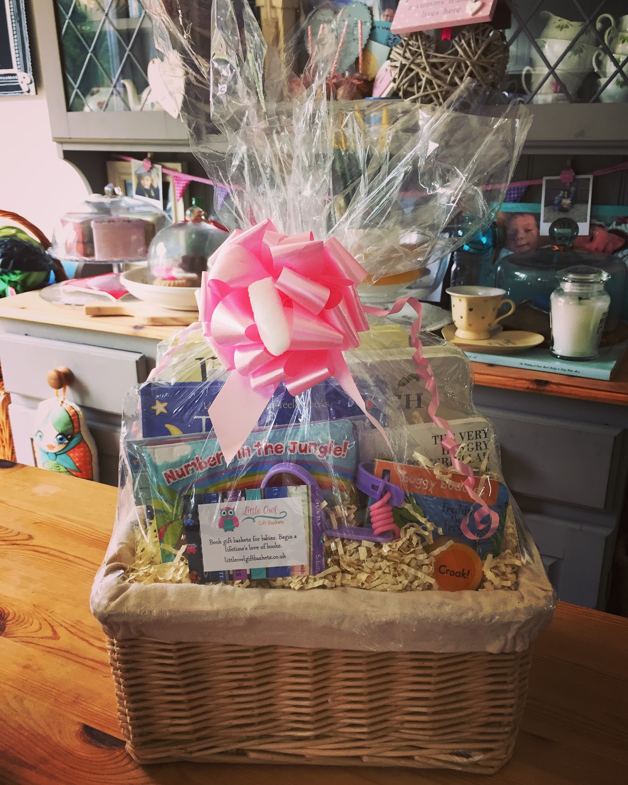 Mrs Bishop's Bakes and Banter: A Little Owl Gift Basket for Connie's ...
