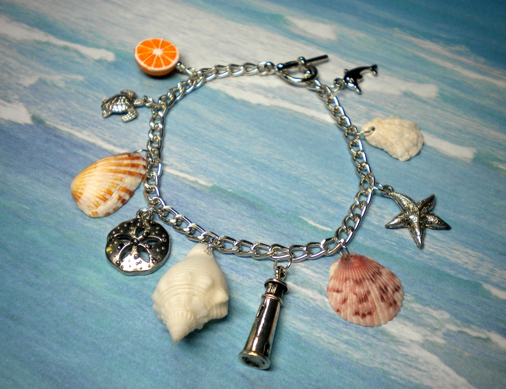 Del's Shells: Florida Seashell Charm Bracelets