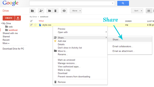 cara mudah terbaru menyimpan file HTML, CSS dan Javascript ke Google ...