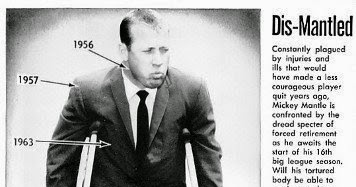 The Greedy Pinstripes: Interesting Mickey Mantle Injury Picture