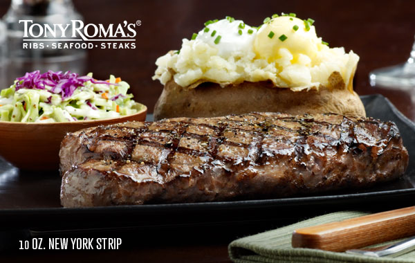 Tony Roma's Value Lunch Promo Bermula RM16.90