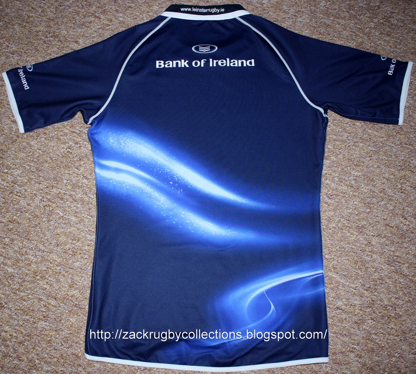 ZackRugby Collections®: Leinster SS Test Home 2010/2011 Rugby Jersey
