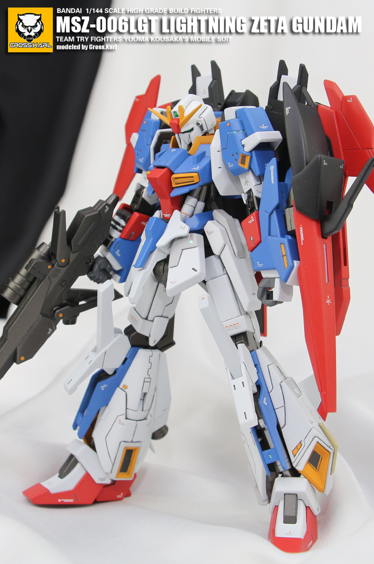 GUNDAM GUY: HG 1/144 Lightning Zeta Gundam - Customized Build