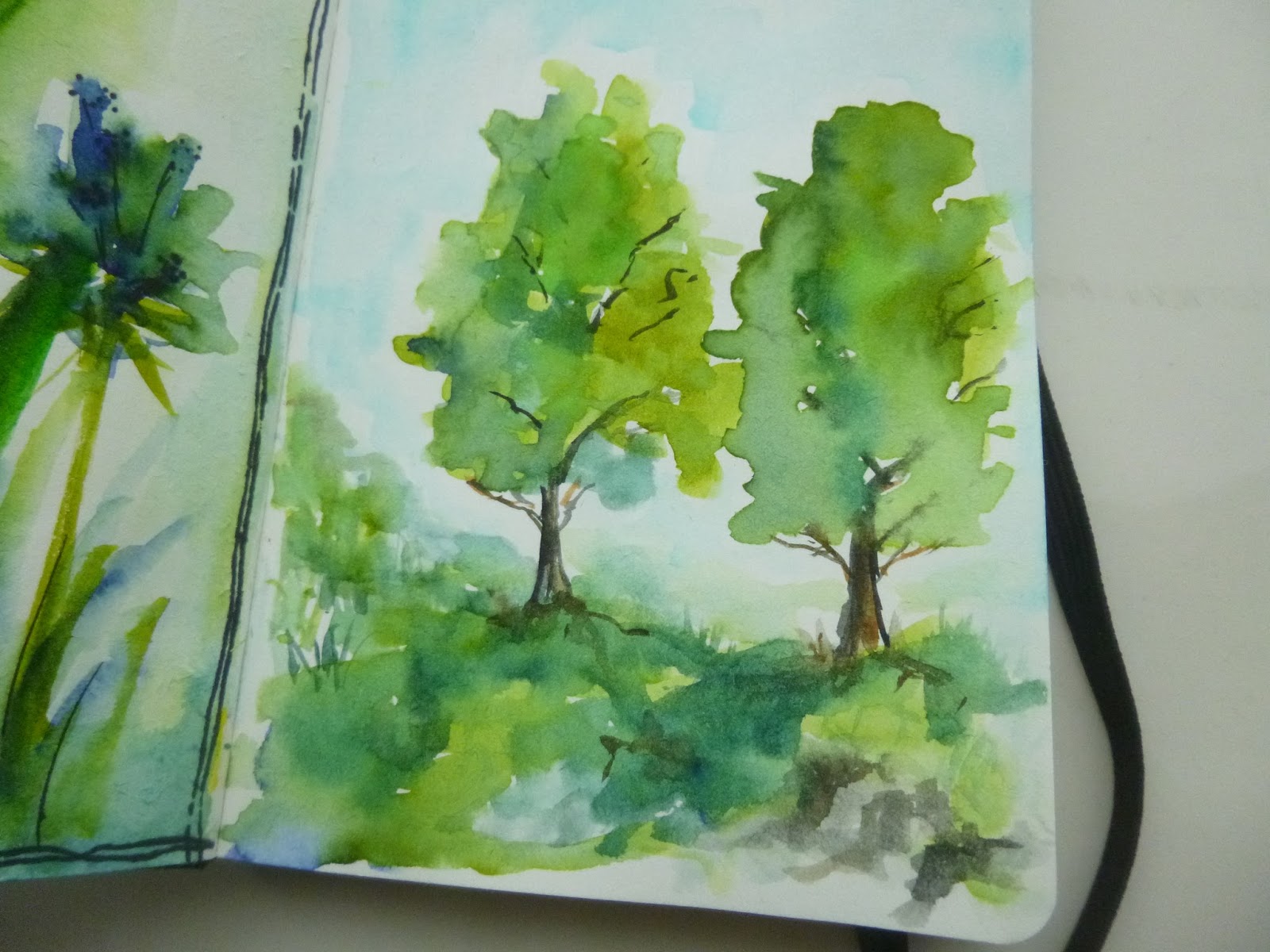 Words and Pictures: Watercolour Doodles