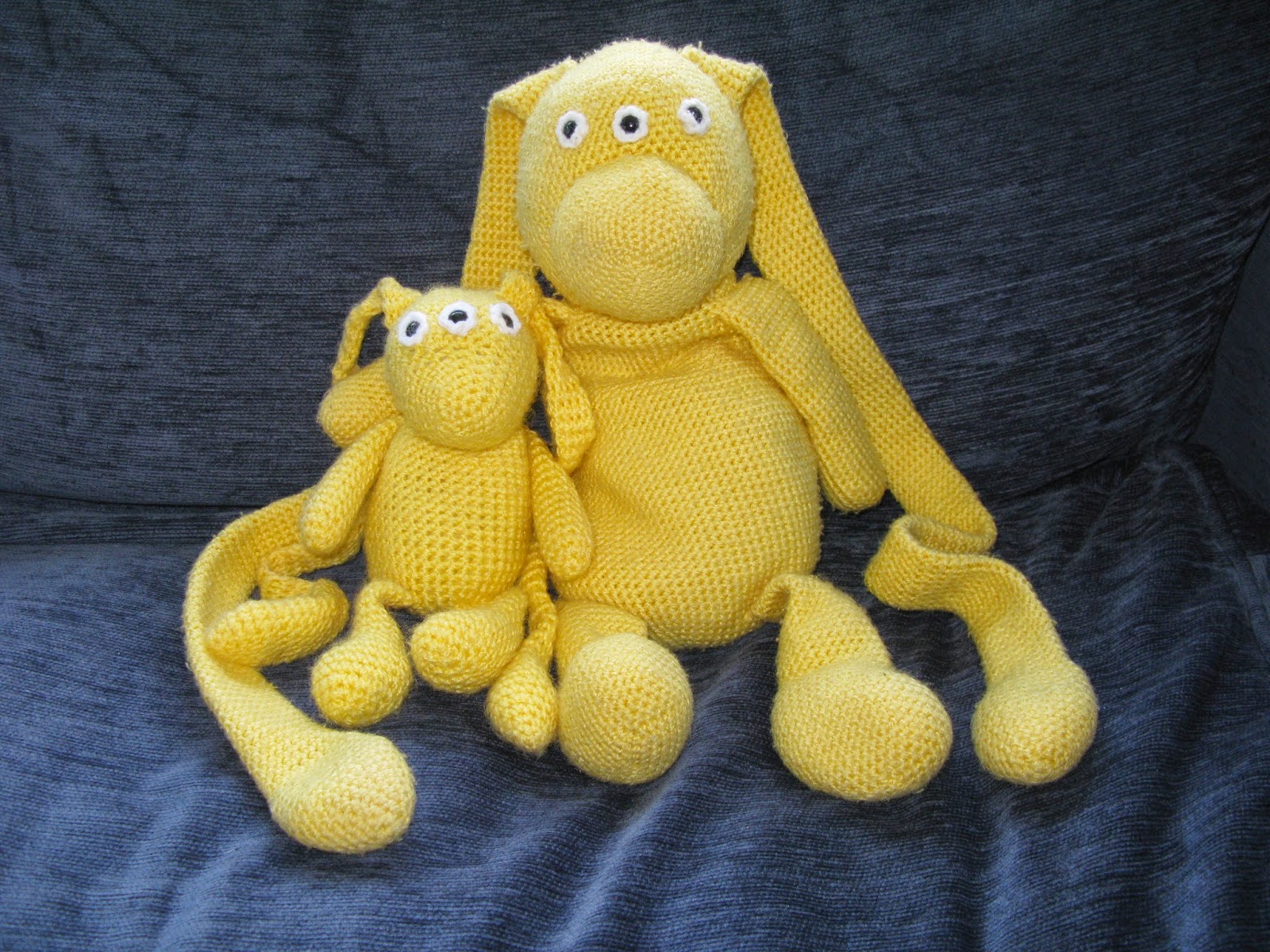 Atomic Yoghurt's Vital Musings: Crochet: Baby Beegu