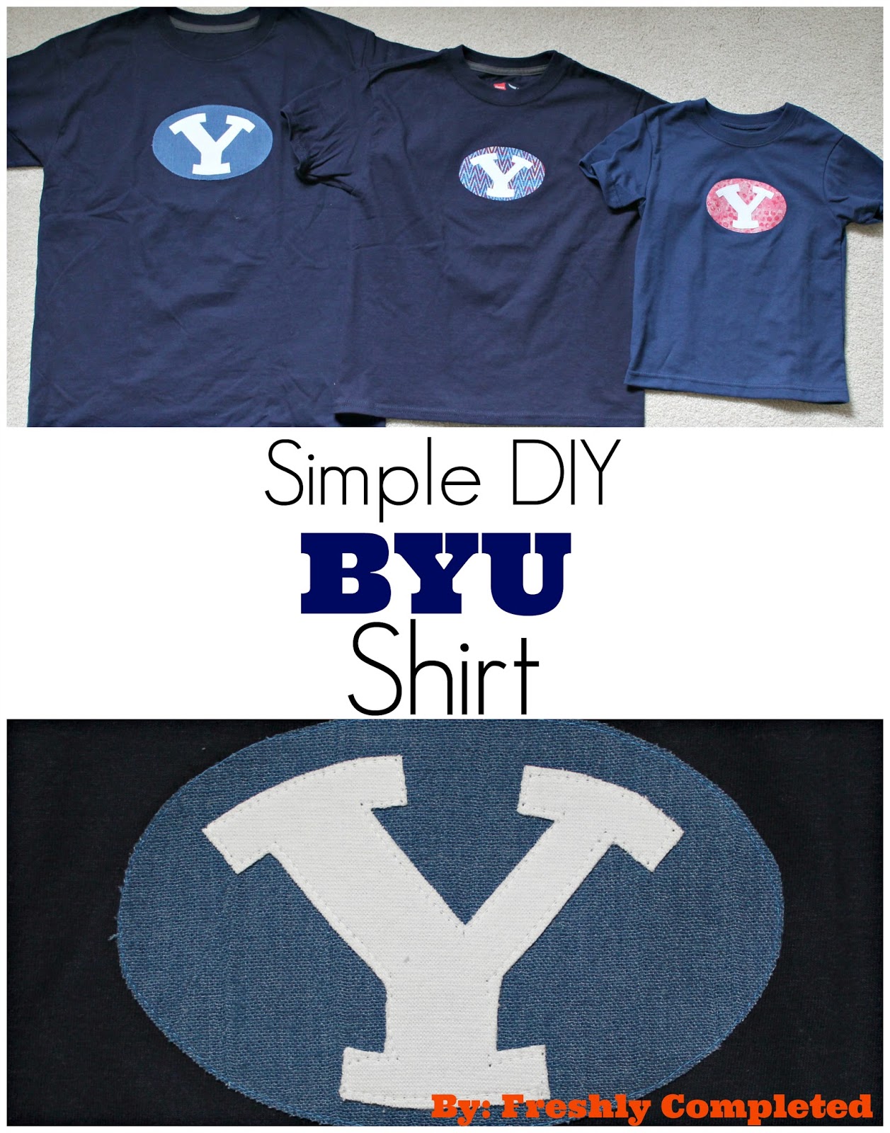 How to Make a Simple BYU Shirt