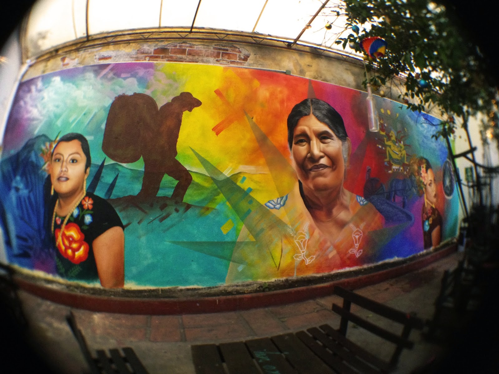 IRVING CANO: Mural del Mezcal en Pachuco Rey Mezcaleria de Cuernavaca Mor.