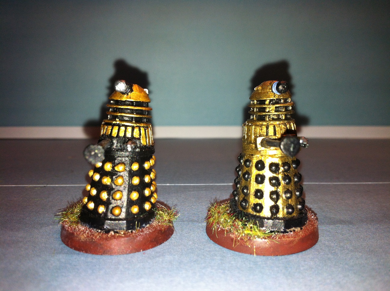 BrummyLad's World of Painting: Dr Who Dalek army