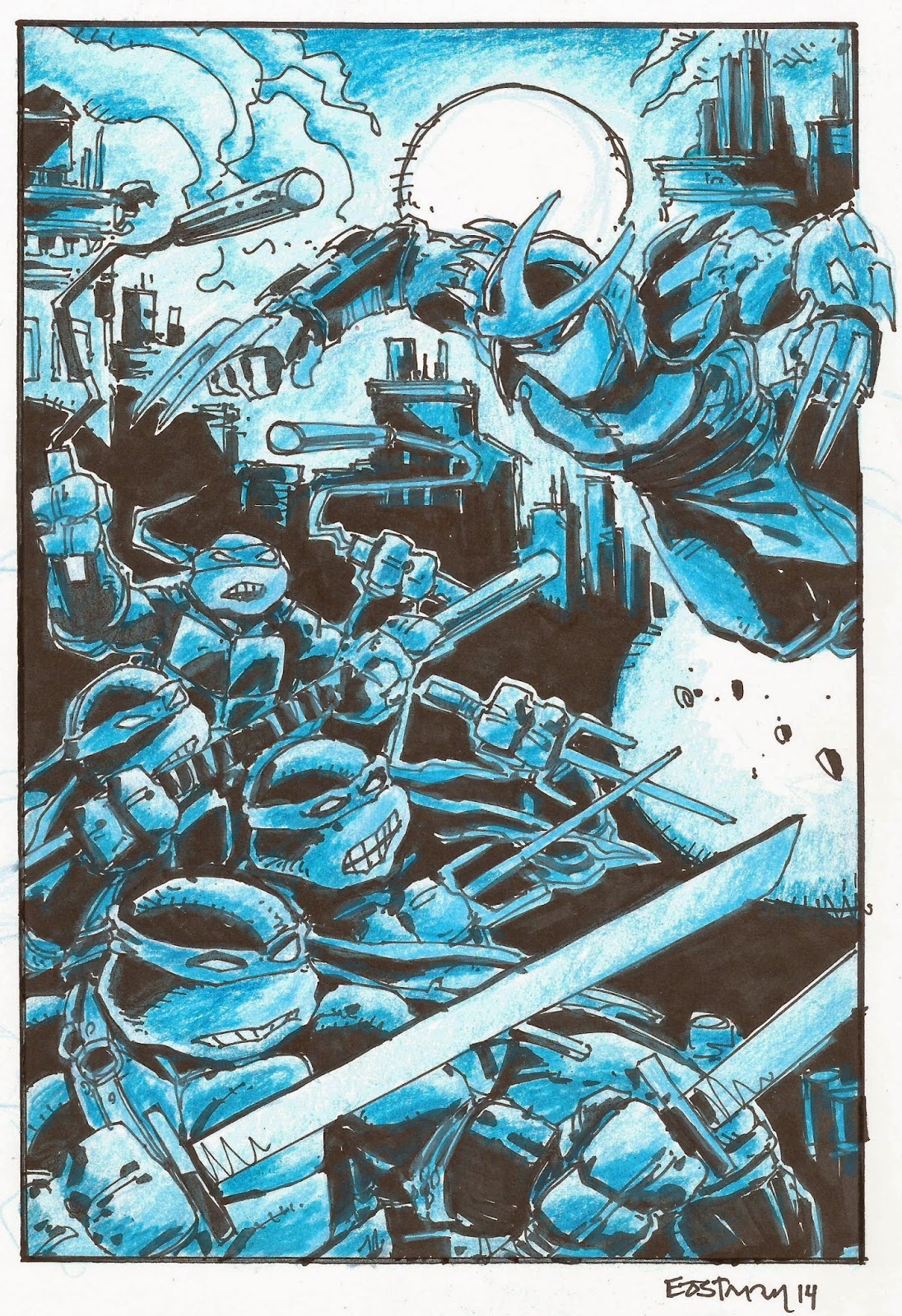 Peter Laird's TMNT blog: April 2014