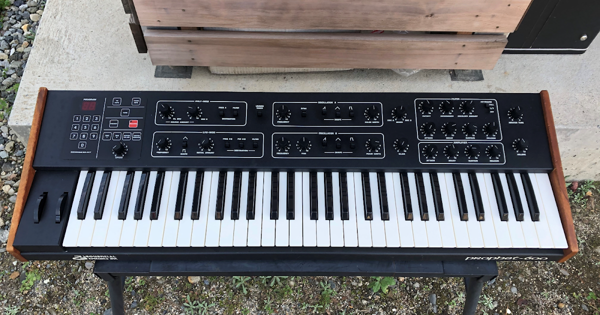 MATRIXSYNTH: Sequential Circuits Prophet-600 Synthesizer w/ GLIGLI Upgrade