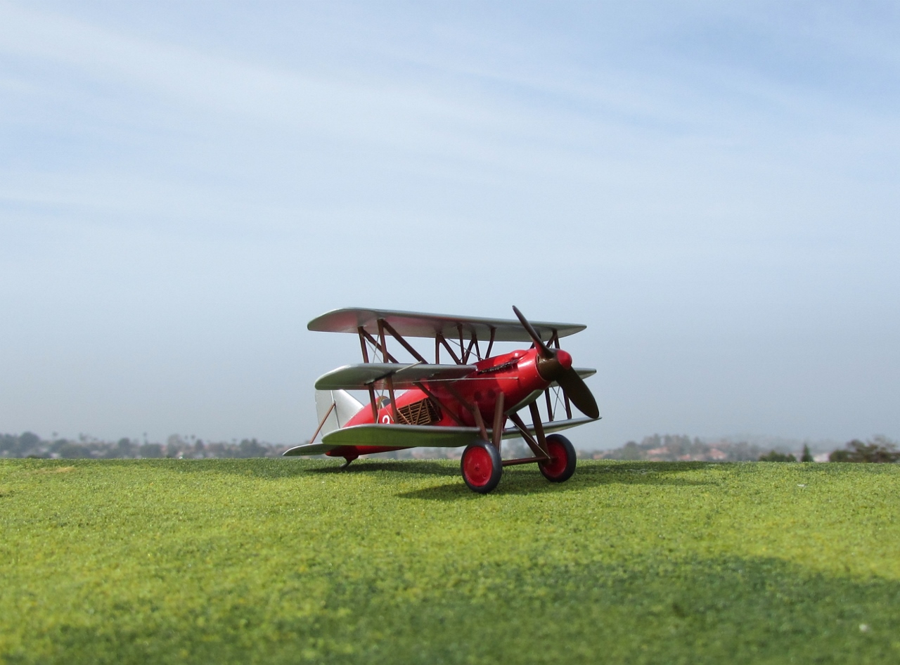 Curtiss Cactus Kitten triplane Pulitzer racer 1921, scratchbuilt 1/72nd ...