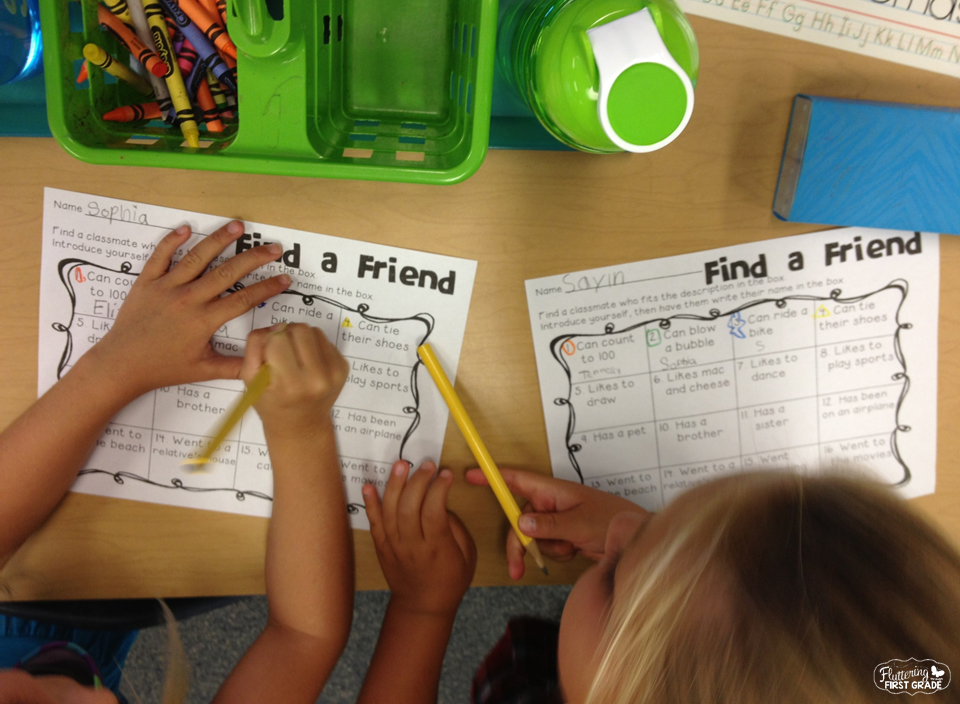 Blog Hoppin': Ice Breakers for the Elementary Classroom
