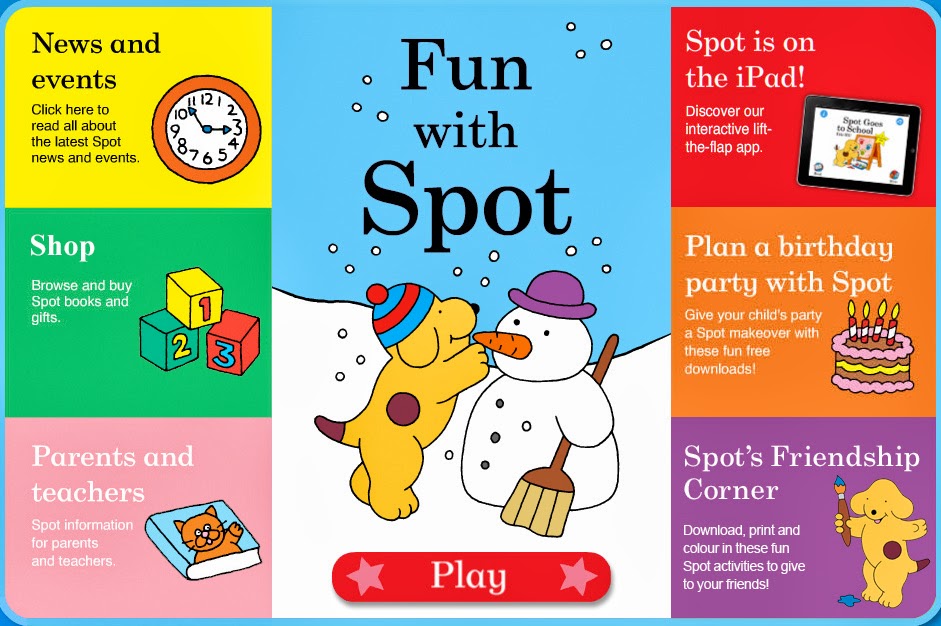 Little Medha Growing Up: Splendid Sites - Fun With Spot