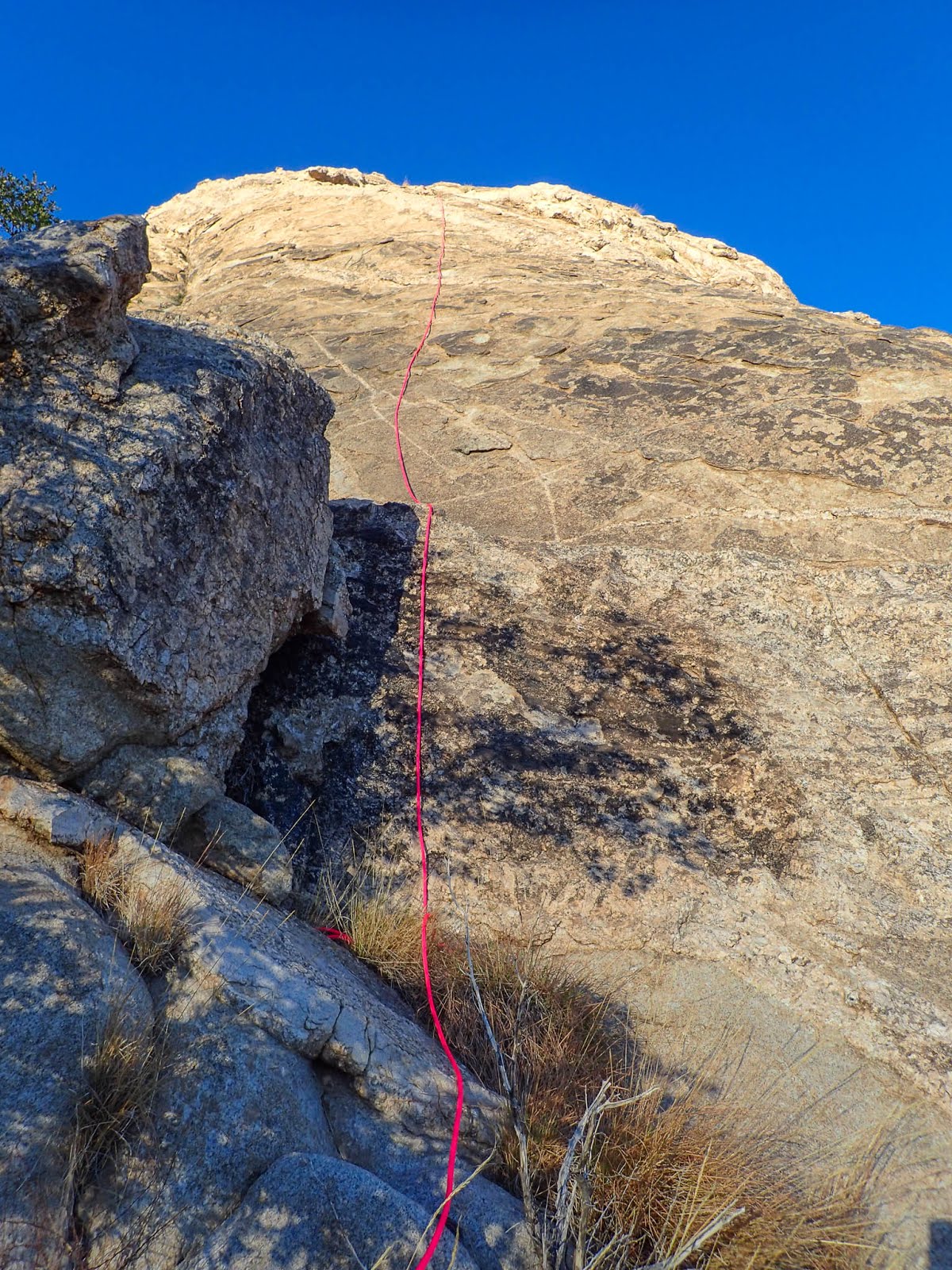 Elephant's Trunk Route on Elephant Dome Mendoza Canyon Arizona - First ...