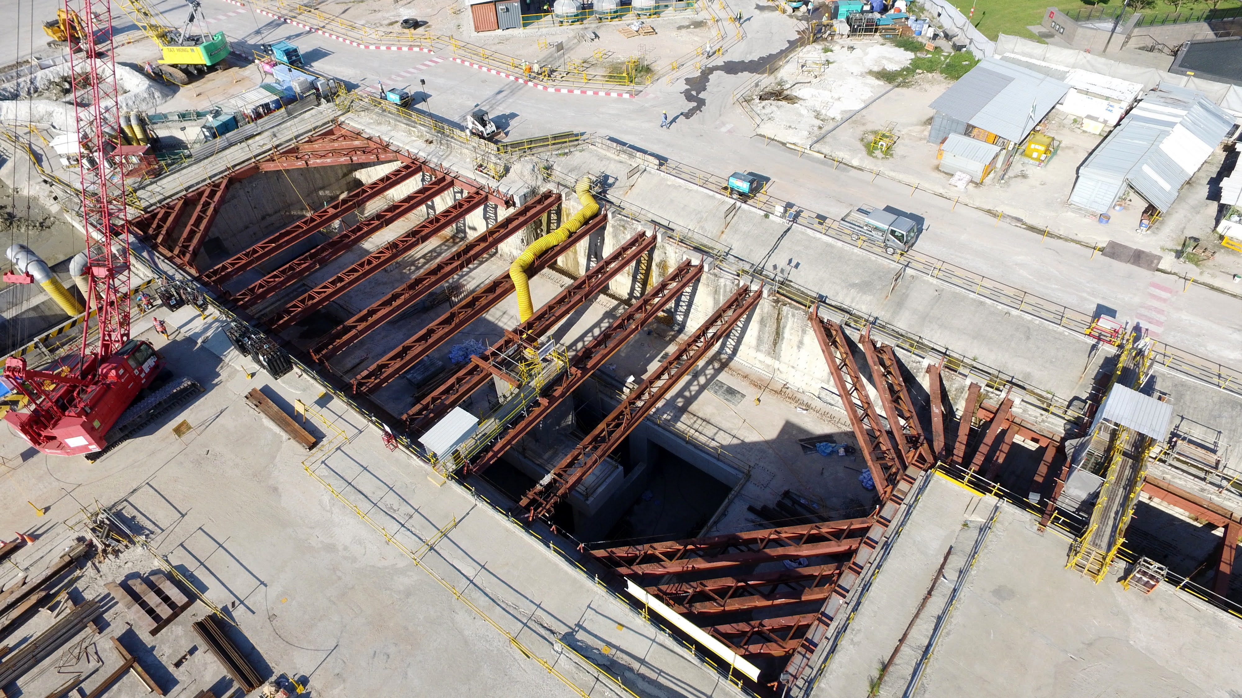 Thomson Line Construction: Marina Bay Excavation (V)