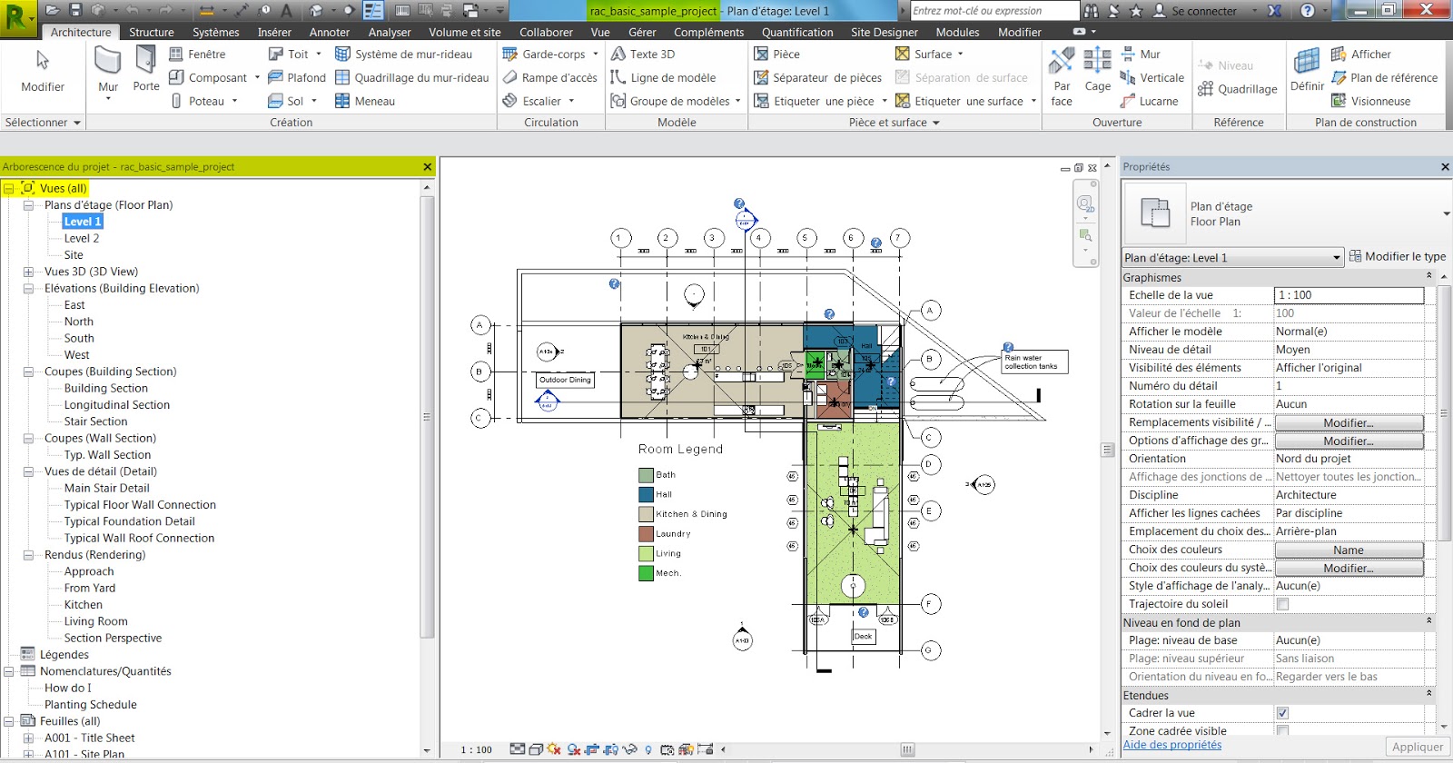 Revit-Mémo: Revit 2017_Arborescence pour travail en équipe
