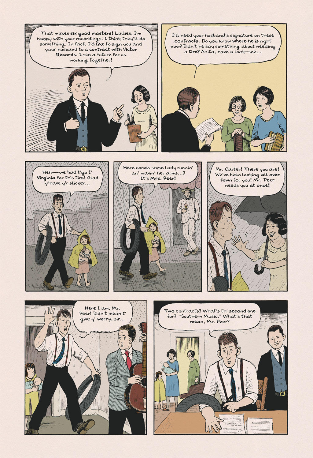 Carter Family Comics: Don't Forget This Blog!: September 2012