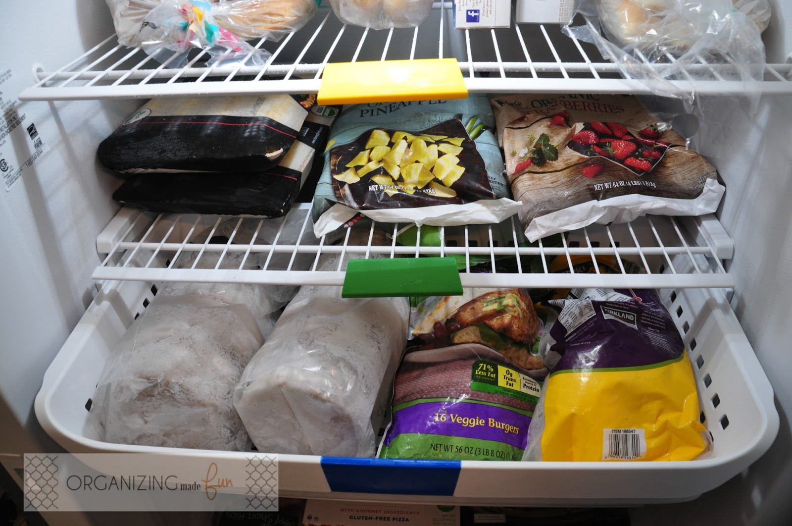 Organizing an Upright Freezer {Garage Freezer} | Organizing Made Fun ...