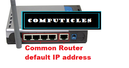 Computicles: Common Router default IP addresses