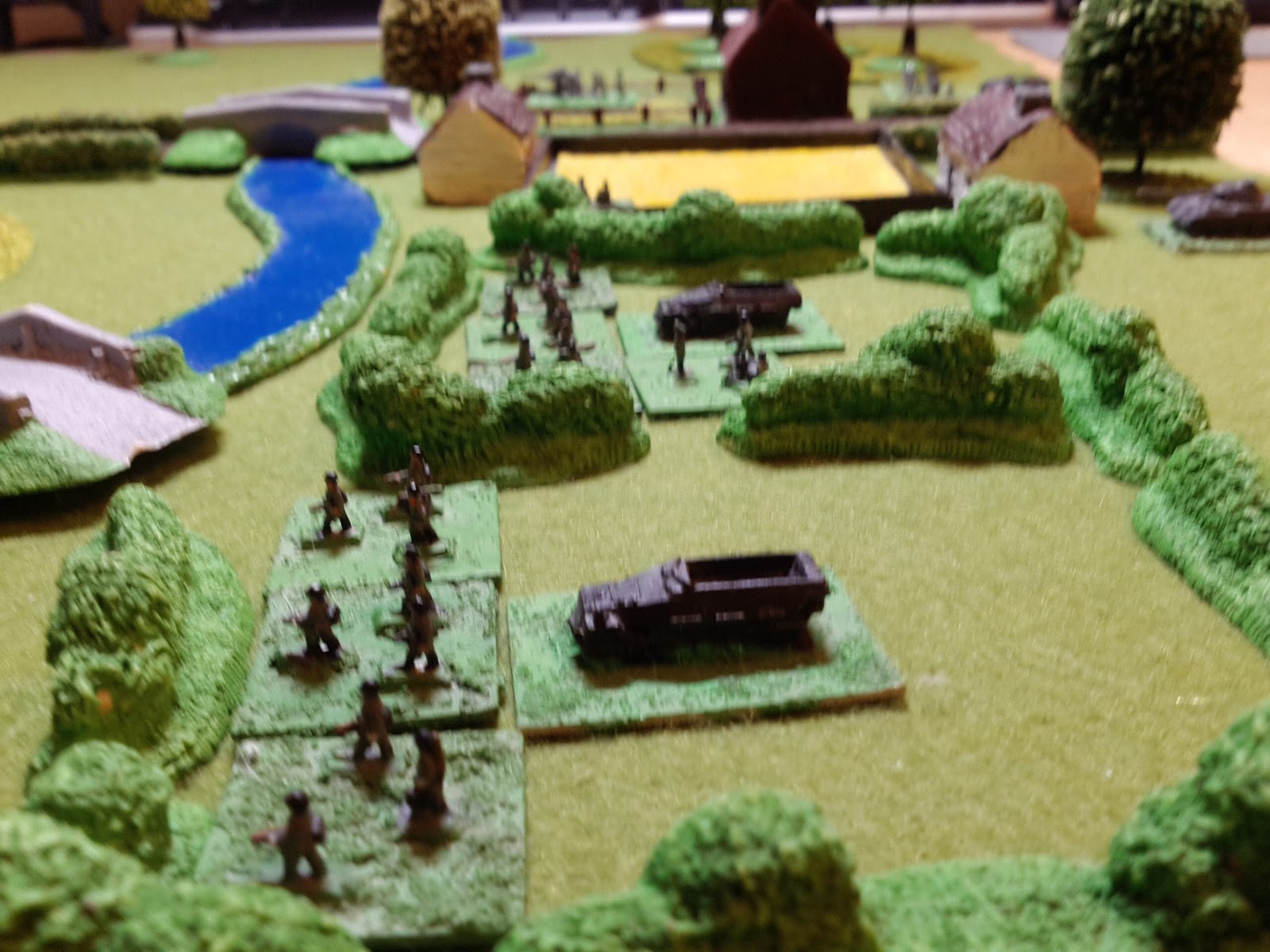 Brian's Wargaming Blog: One Hour Wargames: WW2 Scenario