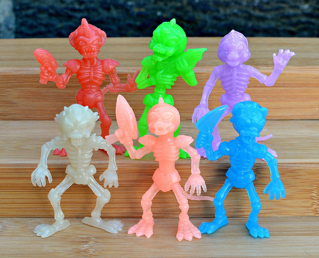 Little Weirdos: Mini figures and other monster toys: Meteorite Aliens ...