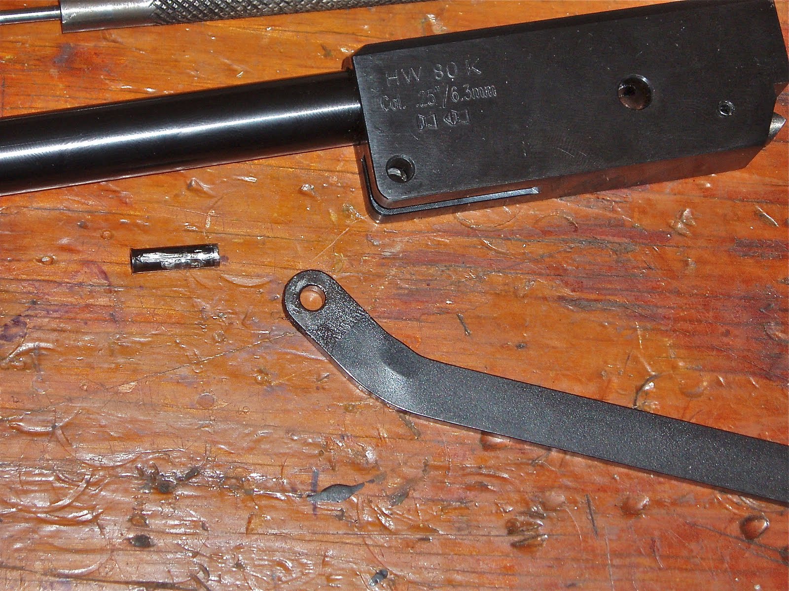 Another Airgun Blog: Beeman R1/HW80 Caliber Change