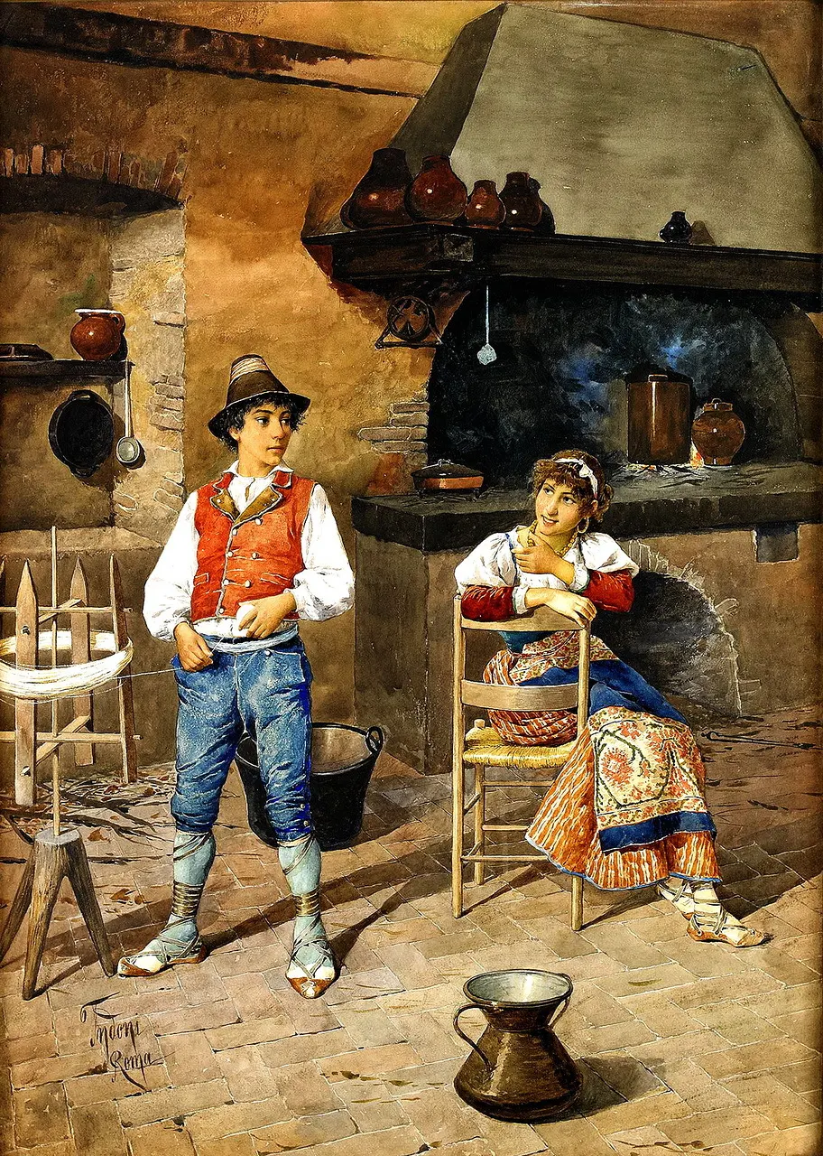 Filippo Indoni | Genre painter | Tutt'Art@ | Masterpieces