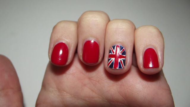 Nail Art: Olympic Team GB Flag Nails | Perfectly Polished