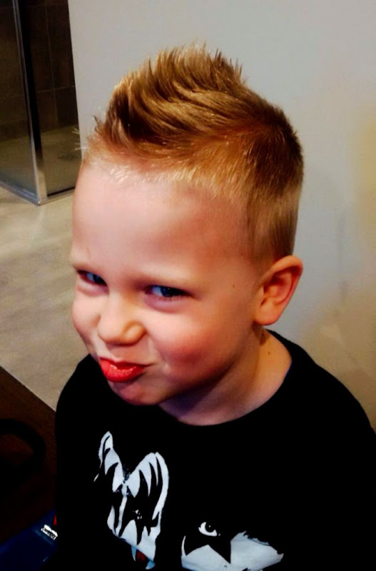 Fohawk Haircut Boys Kids Fohawk
