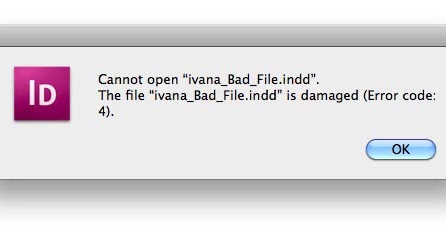 InDesign File Recovery with Ease!: How To Fix Adobe InDesign Error Code 4