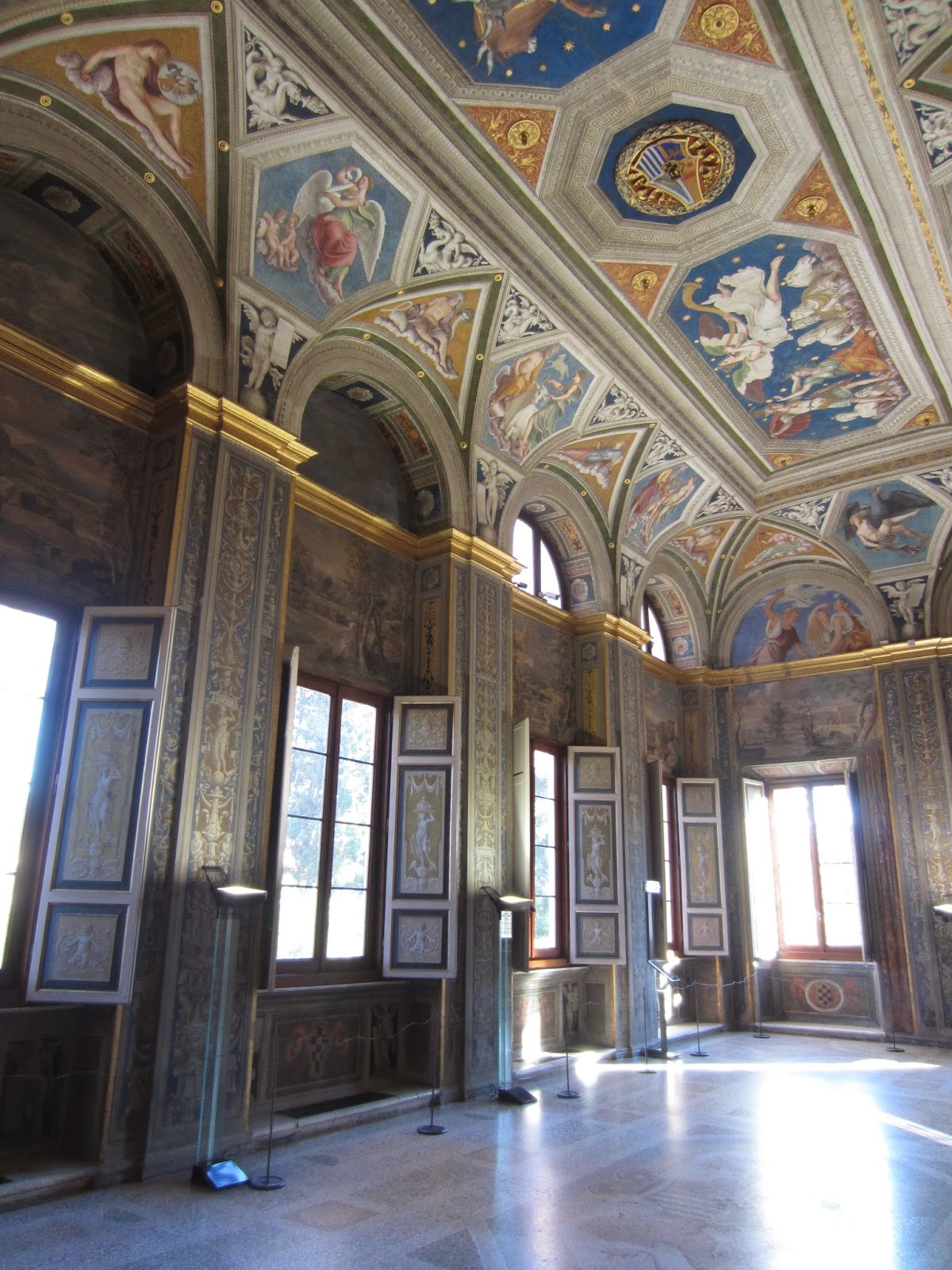 Palazzo Farnese and the Villa Farnesina