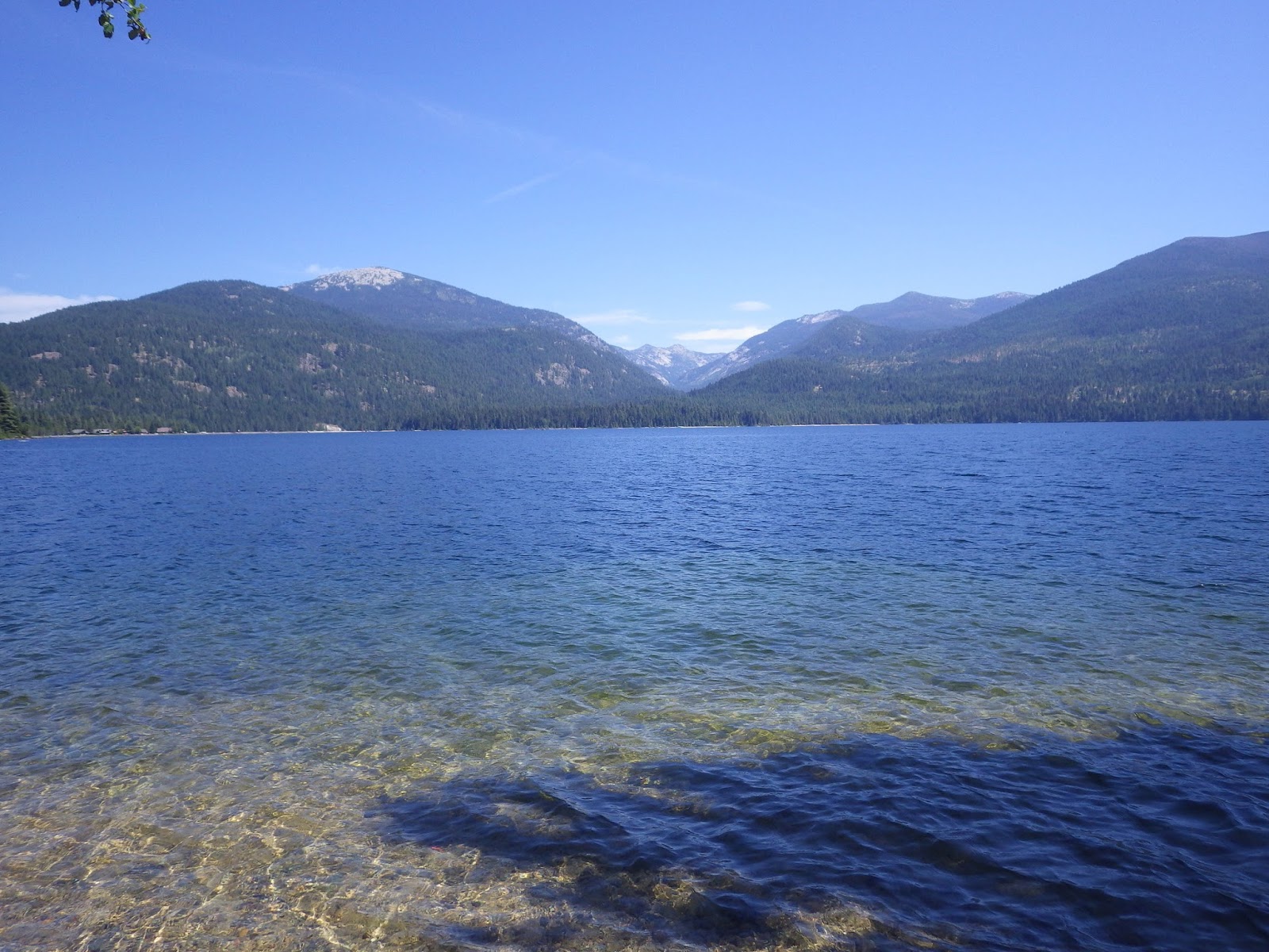 Dave'n'Kathy's Vagabond Blog: Paddling the Thorofare to Upper Priest Lake