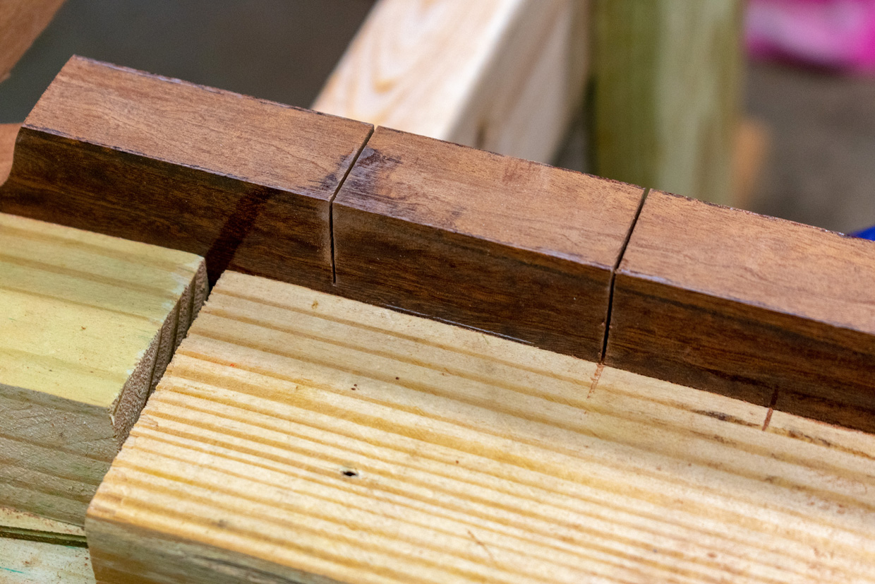 Michael's Boatbuilding Blog: Cutting notches for the floor battens