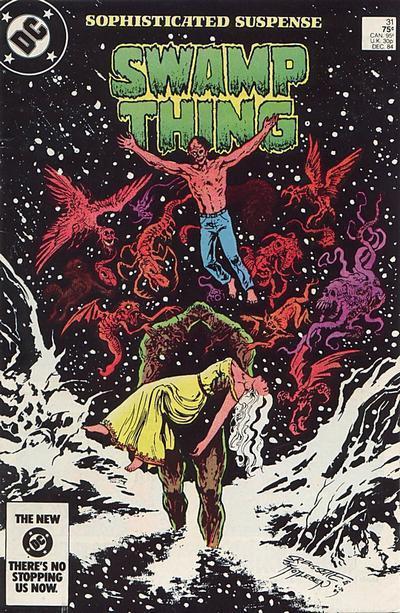 The Geeky Nerfherder: Comic Book Art: Swamp Thing (Vol 2)
