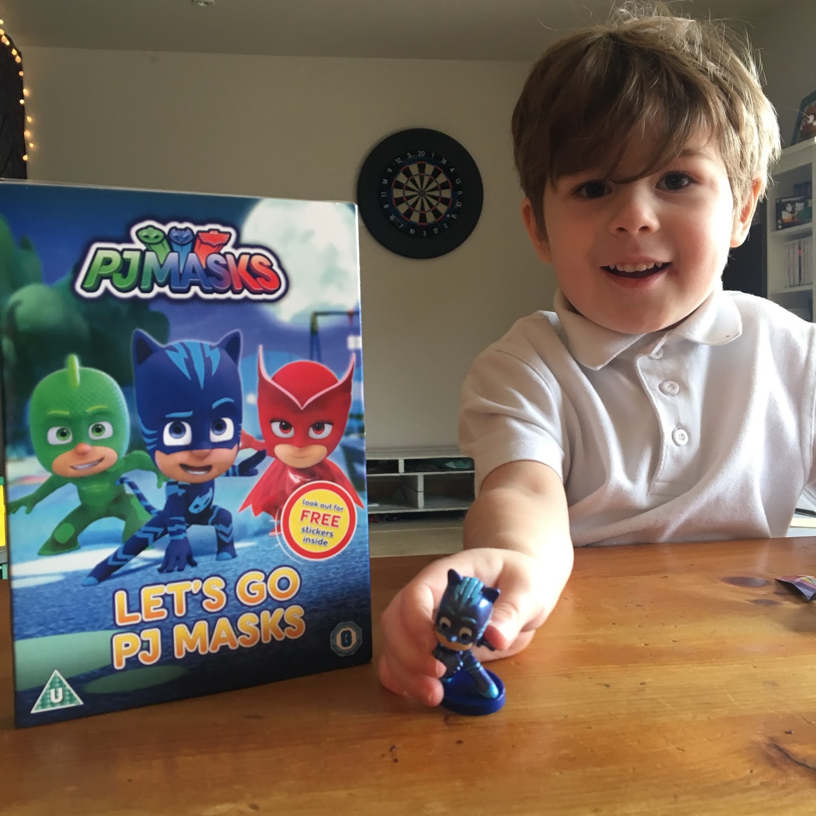 Hannah and The Mini Beasts: ... Let's Go PJ Masks DVD ...