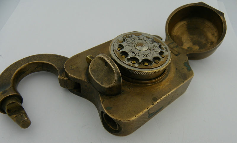 RestraintsBlog: CLARKE COMBINATION LOCK ** U.S. TREASURY