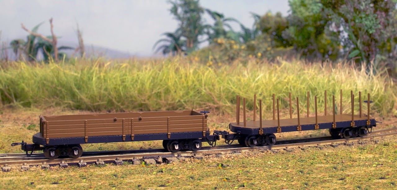 Trackside Scenery: New MiniTrains HOn30 rolling stock