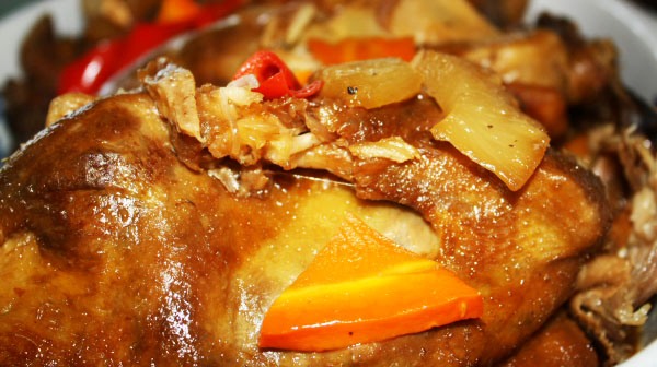 Filipino Taste: STEWED WHOLE DUCK (PATOTIN)