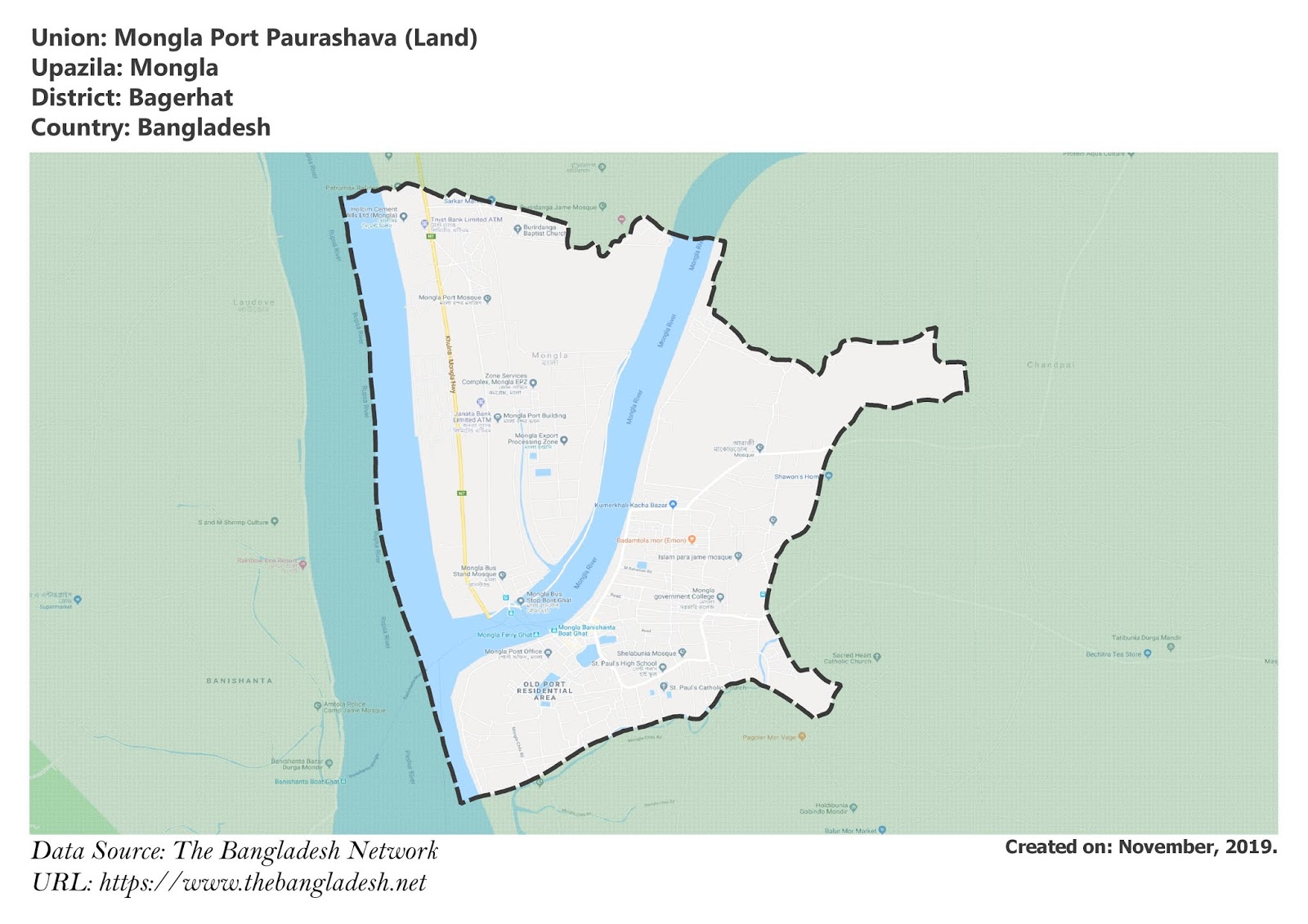 Mongla Port Paurashava, Bagerhat