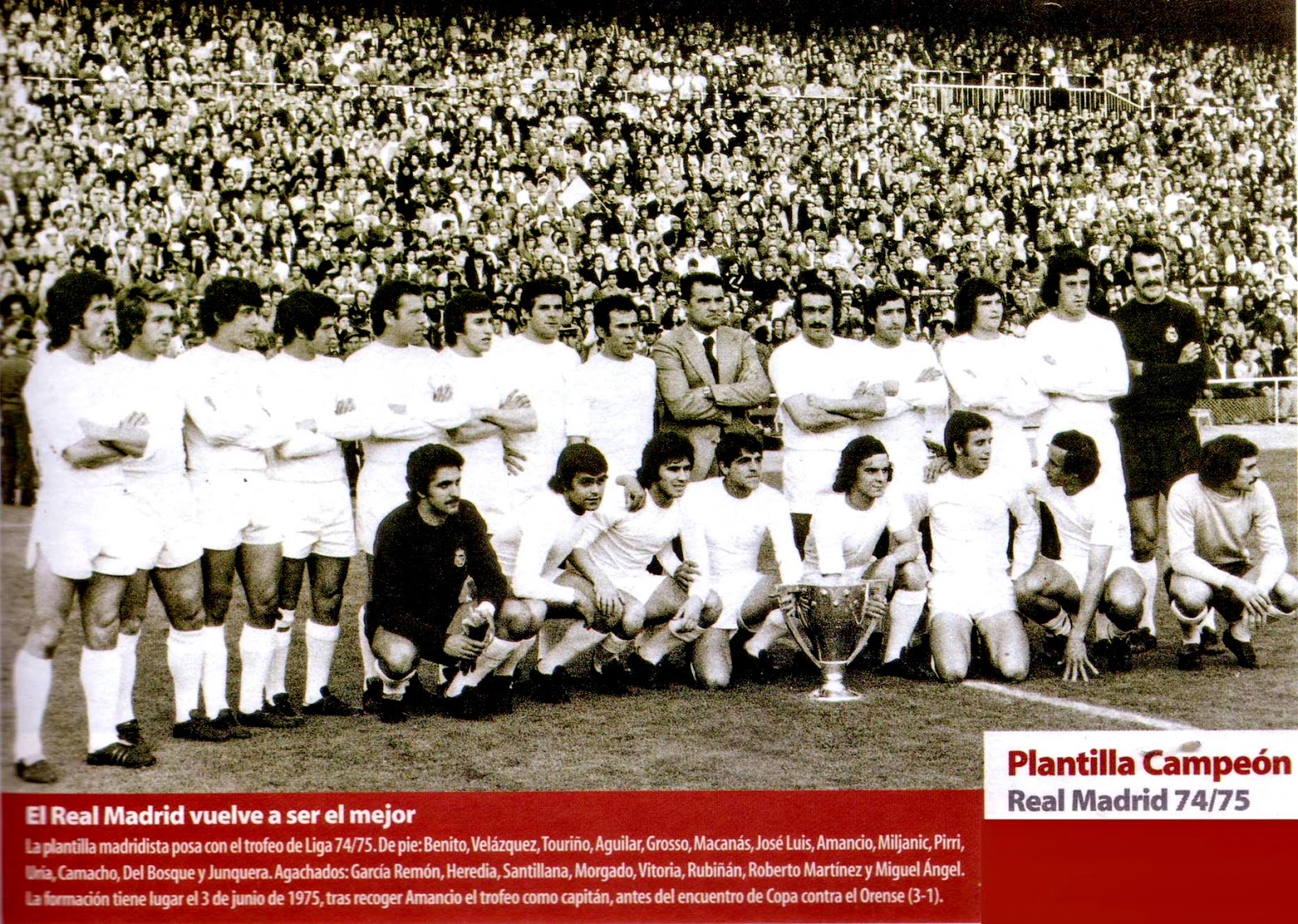 ⚽REAL MADRID C. F. 📆1970 🔚1980