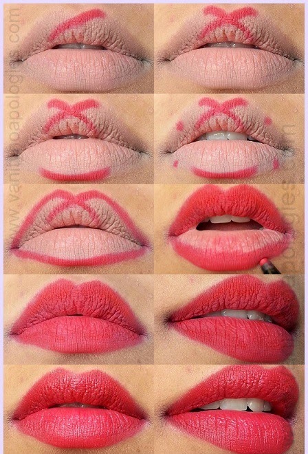 MakeUp LXpto: Lábios Perfeitos - Como usar o lápis de lábios