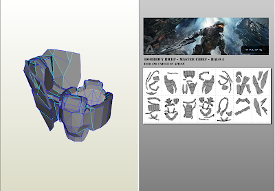 AZTLAN: Armadura Master Chief - Halo 4